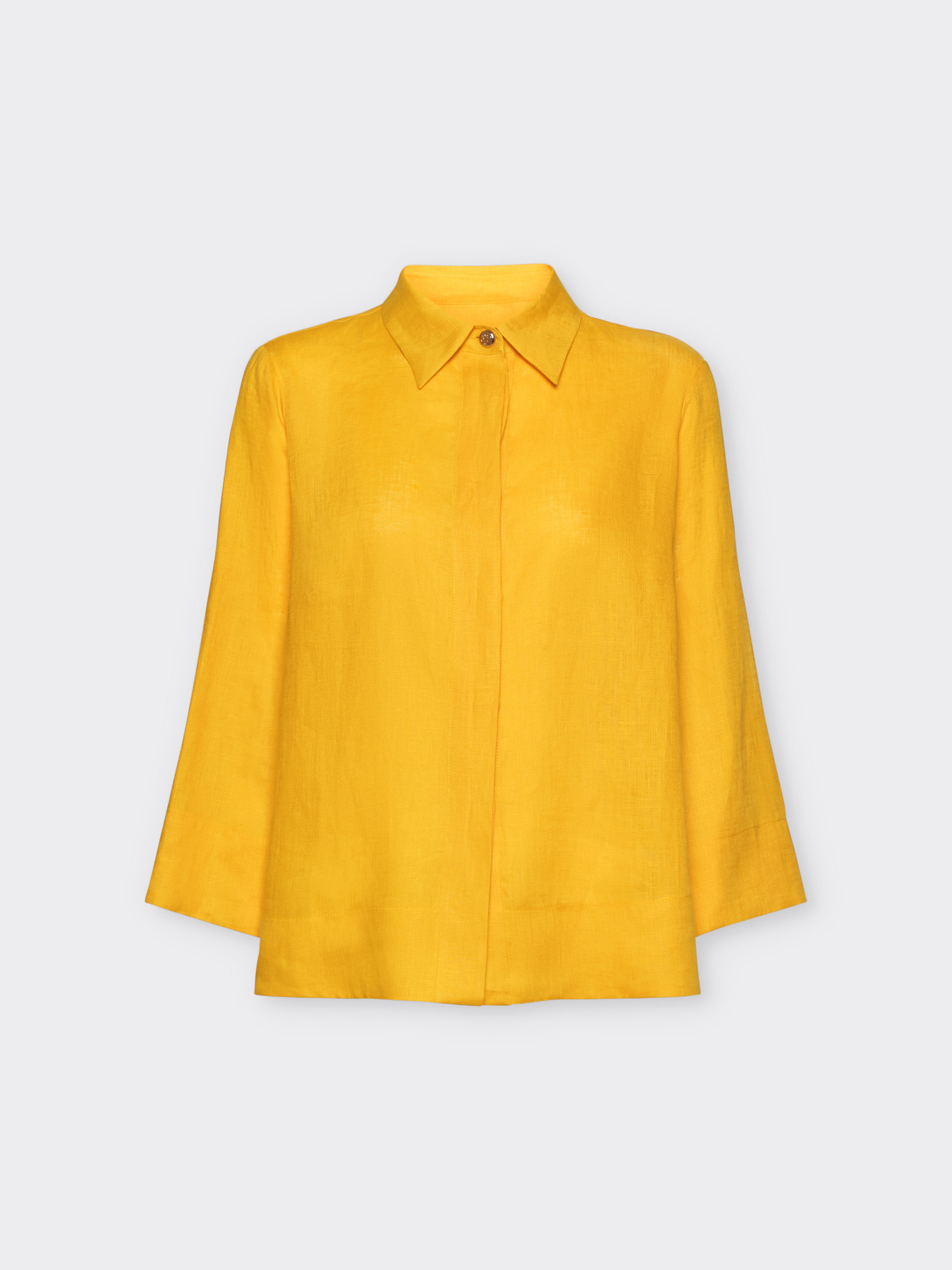 Relaxed fit linen shirt