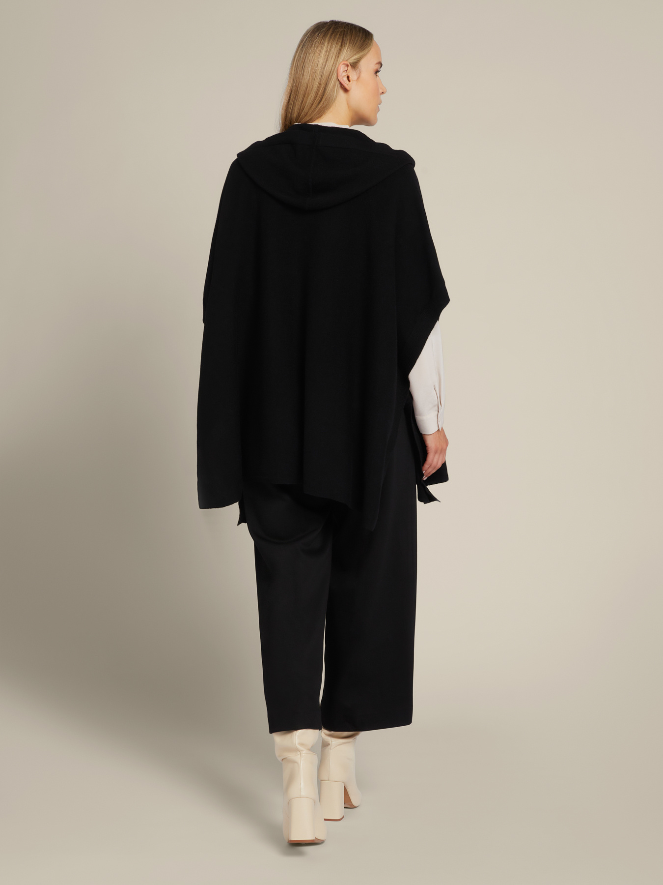 Pure wool cape