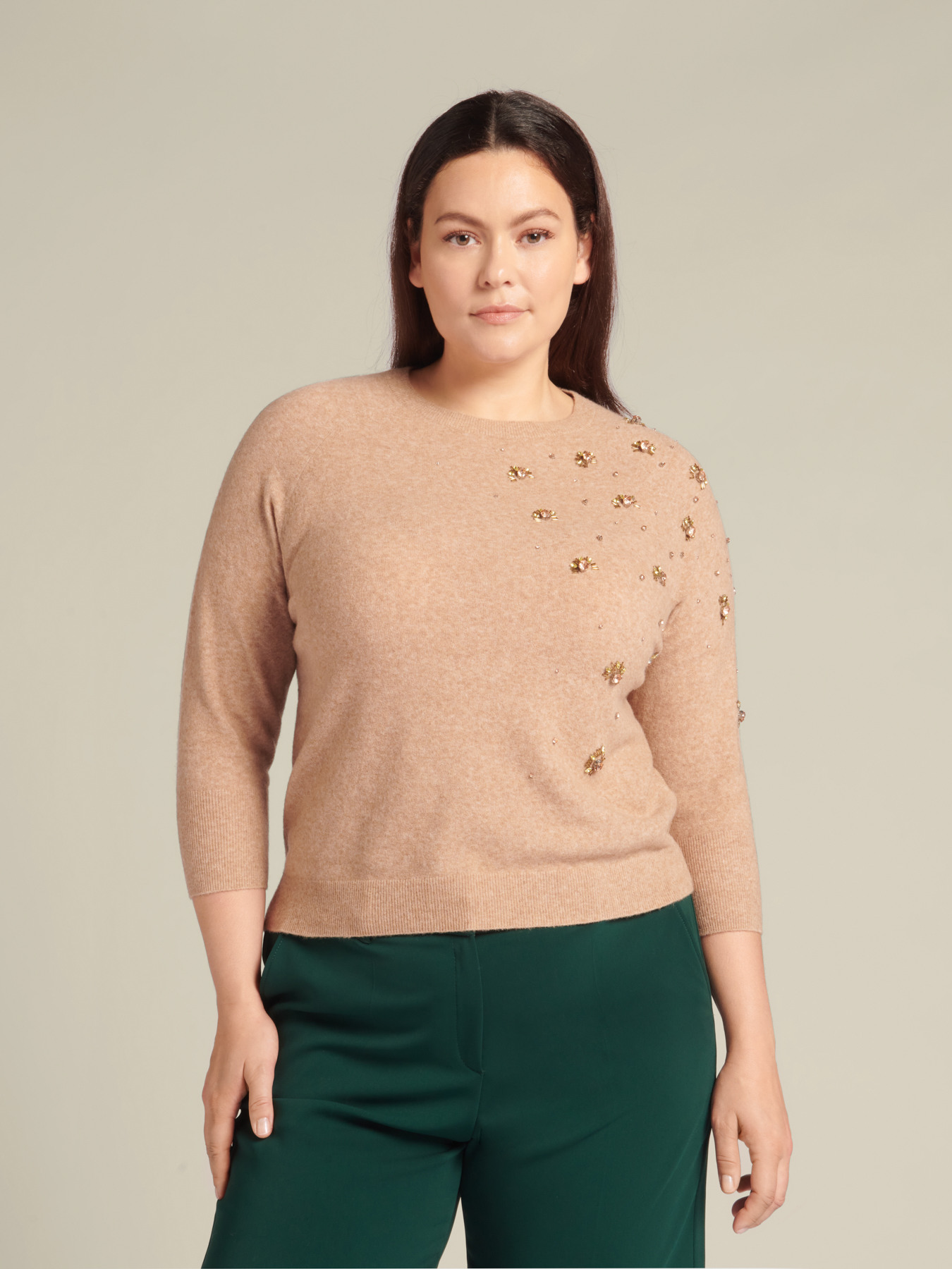 Maglia con cristalli